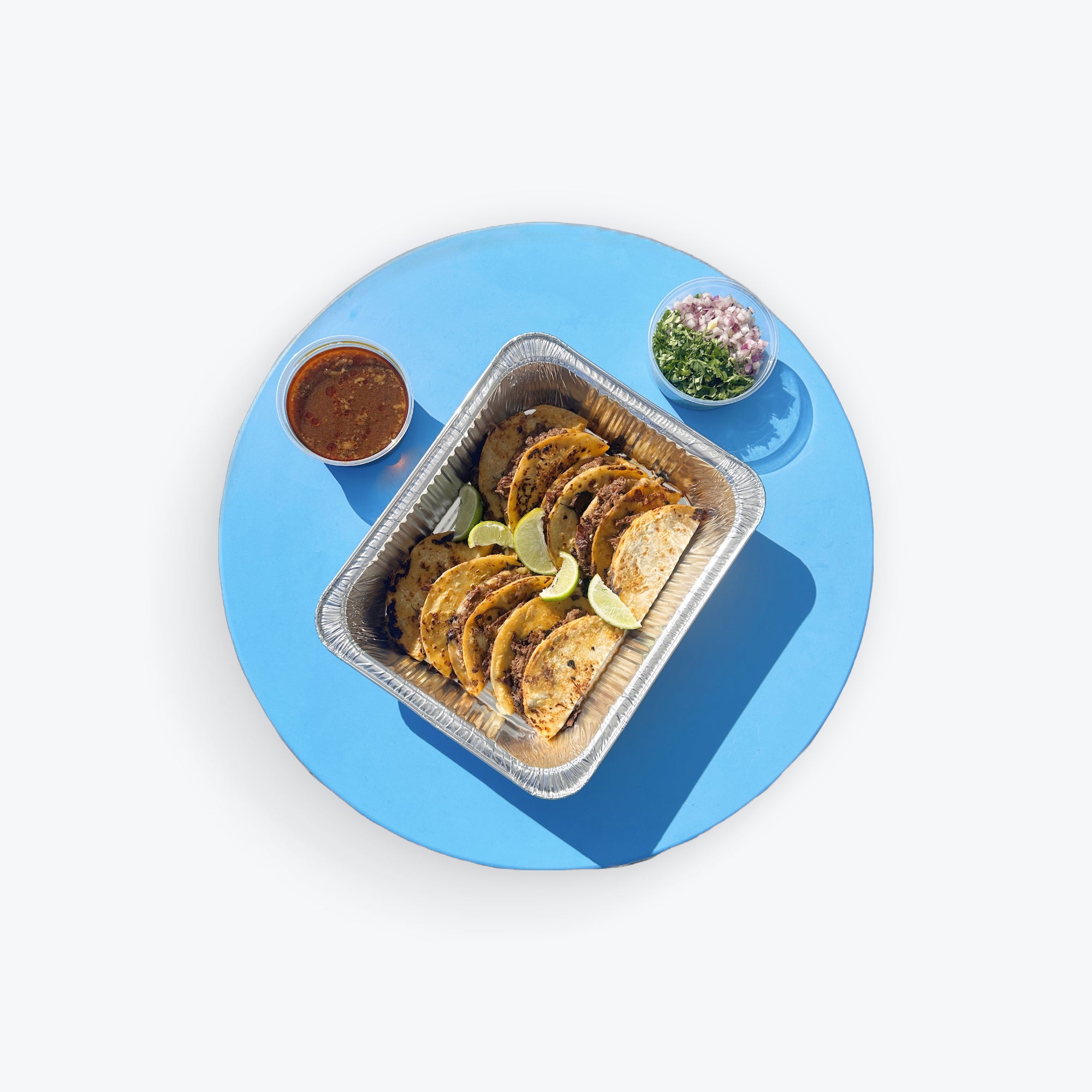 Birria Taco Tray | Tacos Mexicanos East Hill