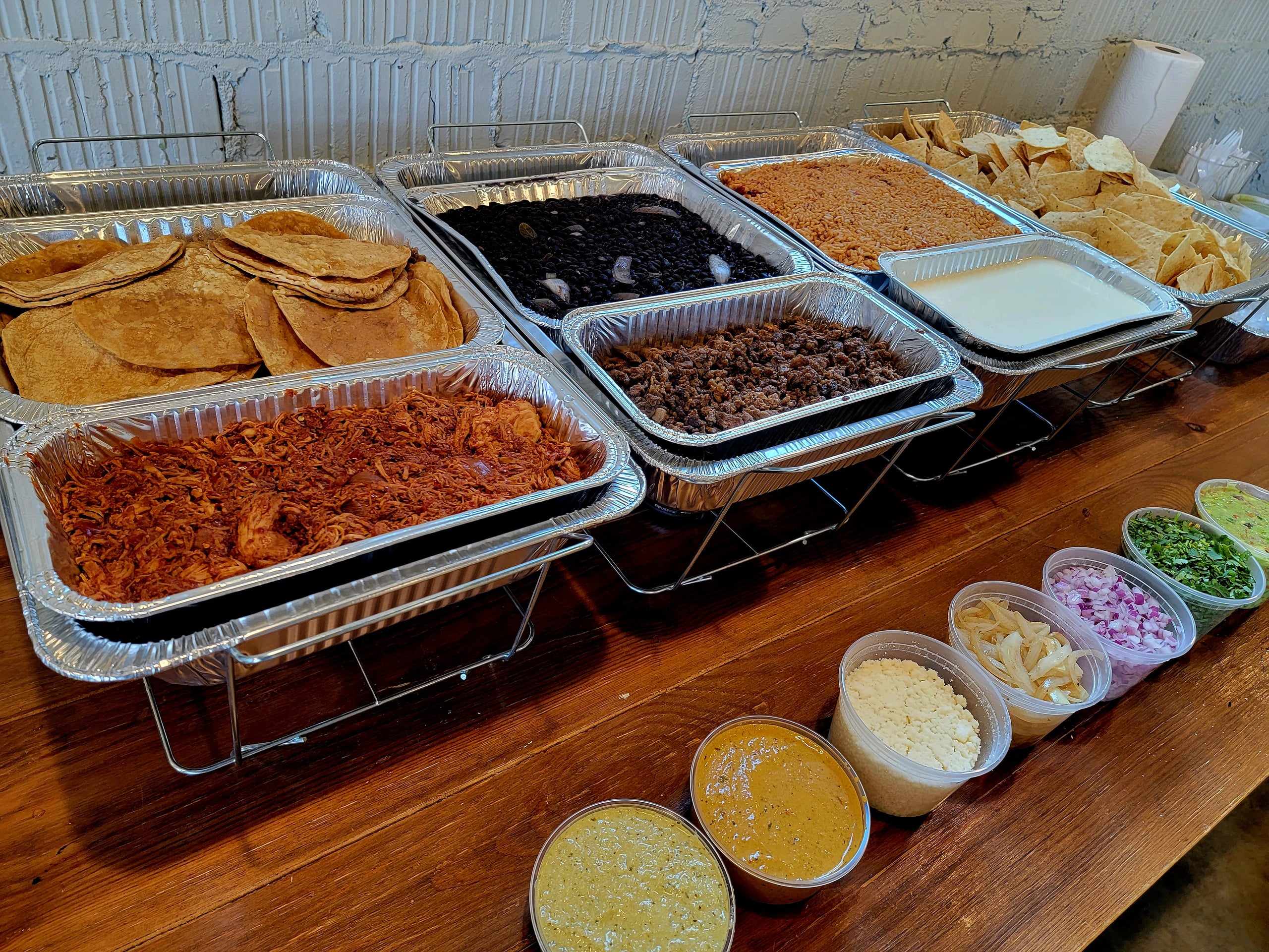 Our Awesome Taco Bar includes 2 awesome tacos per person and optional ...